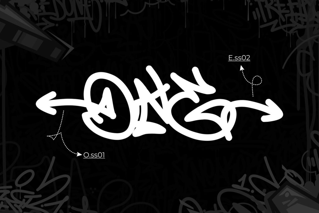 Phantom Urbanism – Monoline Graffiti Font - Cikareotype