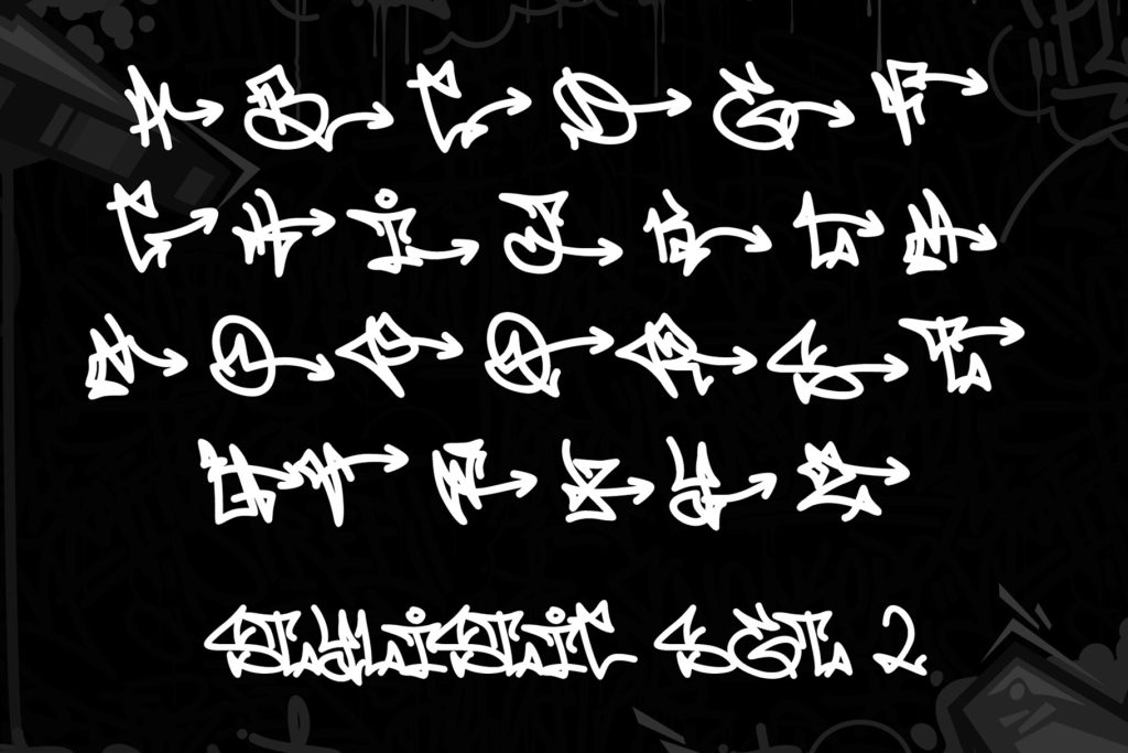 Phantom Urbanism – Monoline Graffiti Font - Cikareotype