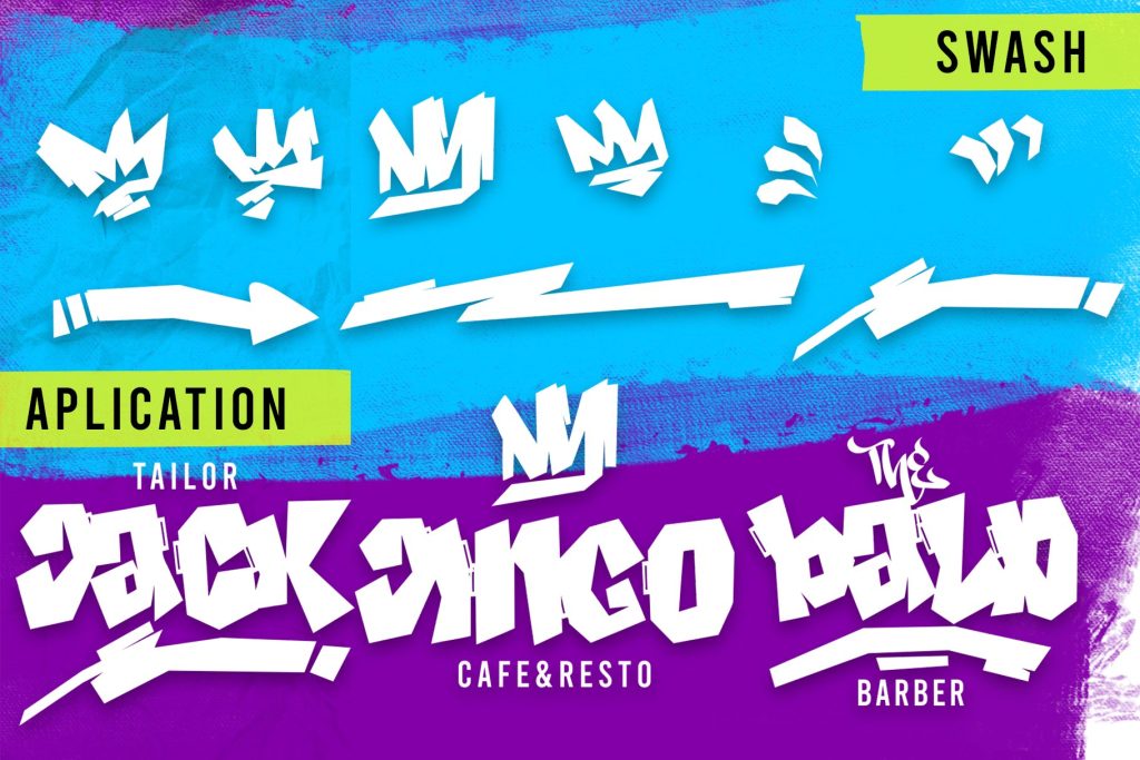 Spiky Frog – Thick Graffiti Font - Cikareotype