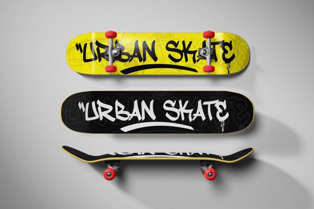 Urban Stars – Swash Handlettering mono Graffiti font - Cikareotype