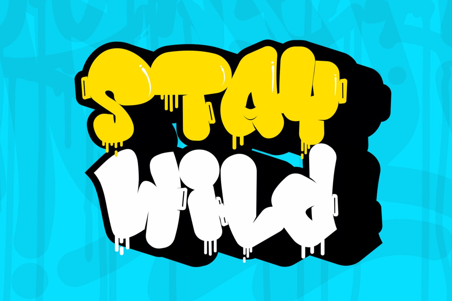 Morp Caps – A Chubby Layered Graffiti Font - Cikareotype