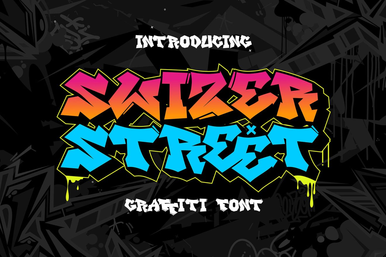 Cikareotype – Elevate Your Designs with Graffiti Fonts