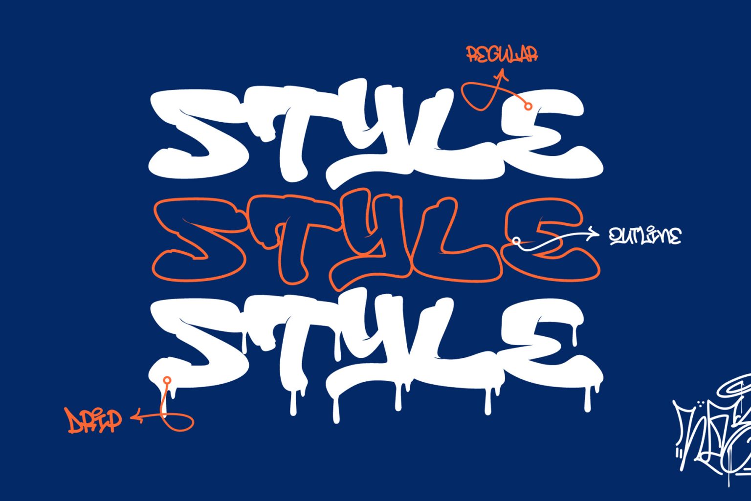 Bropz – Bold Dripping Graffiti Font - Cikareotype